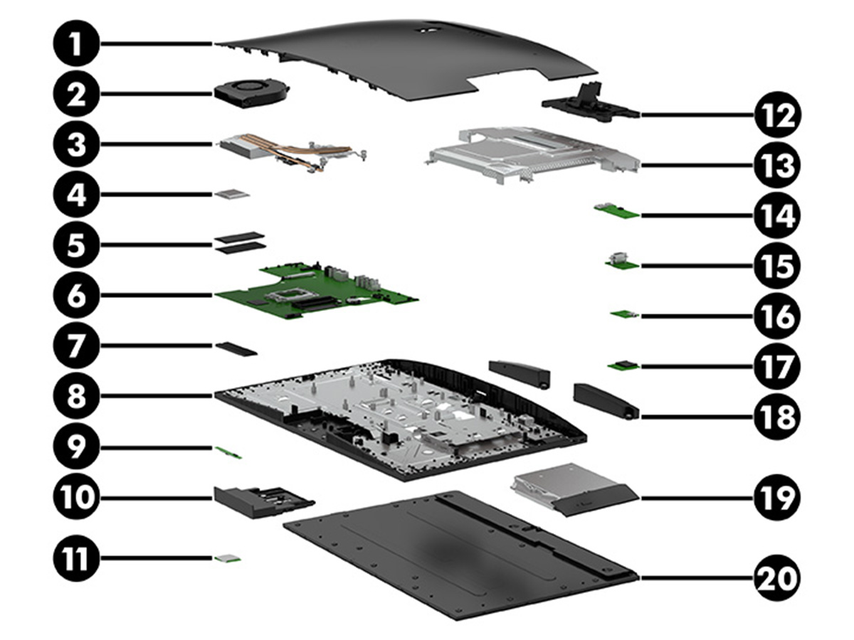 Illustrated parts catalog | HP® Customer Support