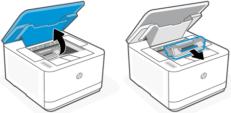 HP LaserJet Pro 3001-3008 printers - Replace the toner cartridge | HP ...