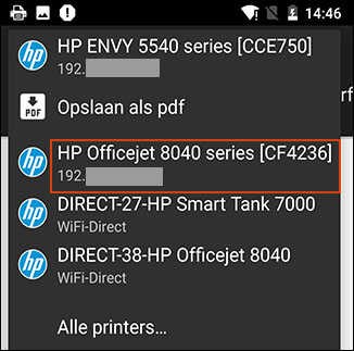 HP printerinstallatie (Print Service Plug-in voor Android) | HP ...