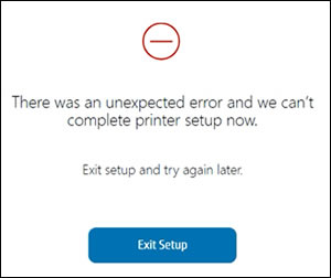 Unexpected error during HP Easy Start printer setup (Windows) | HP ...