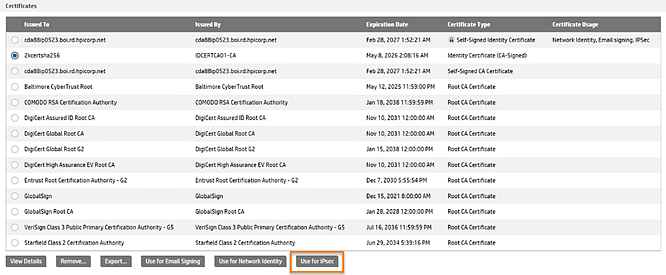HP Enterprise, HP Managed - ECDSA feature added in HP FutureSmart 5.4 ...