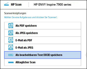 HP Drucker – Scannen als bearbeitbaren Text (OCR) mit HP Scan (Windows ...