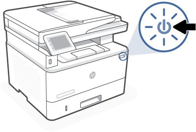 HP LaserJet Pro MFP 4101-4102 - Setting up the printer | HP® Support