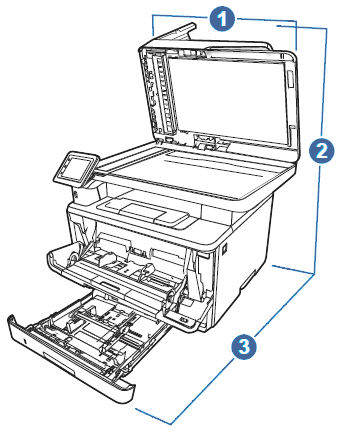 HP LaserJet Pro MFP 4101-4102 - Setting up the printer | HP® Support