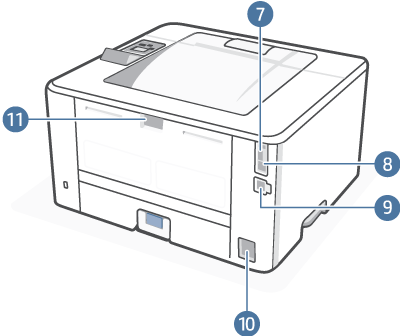 HP LaserJet Pro 4001-4004 - Setting up the printer | HP® Support