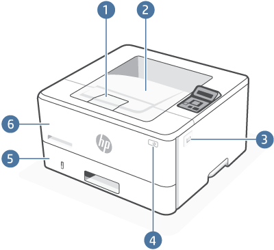 HP LaserJet Pro 4001-4004 - Setting up the printer | HP® Support