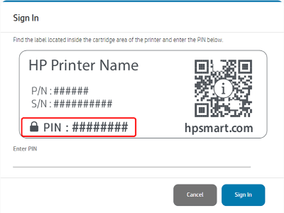 HP Color LaserJet Pro MFP 4301, 4302, 4303 - Use a PIN to access the HP ...