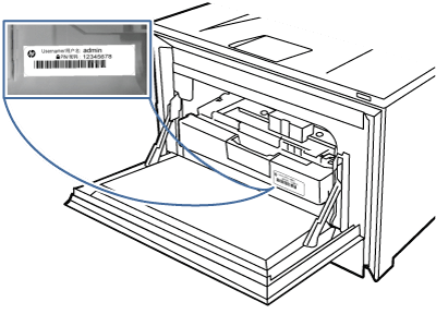 HP Color LaserJet Pro 4201, 4202, 4203 : utiliser un code PIN pour ...