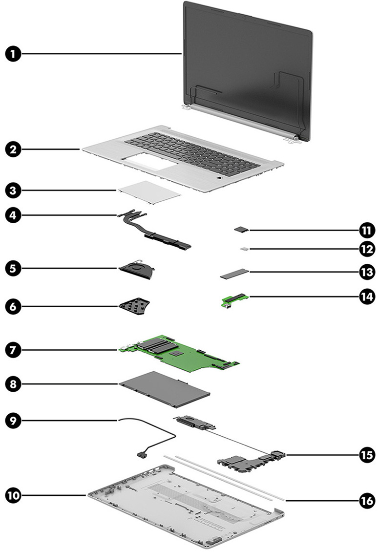 Illustrated parts catalog | HP® Customer Support