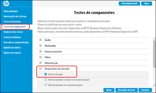 Notebooks HP - Solução de problemas de teclado (Windows) | Suporte ao ...