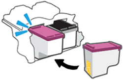 HP DeskJet 2700, 4100, 4800 printers - Replacing ink cartridges | HP® Customer Support