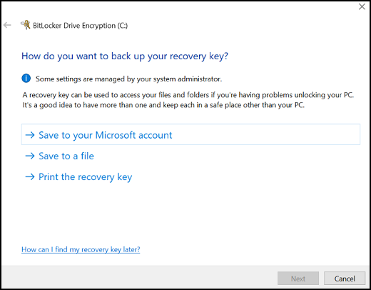 Υπολογιστές HP - Χρήση του BitLocker και εύρεση του κλειδιού ...