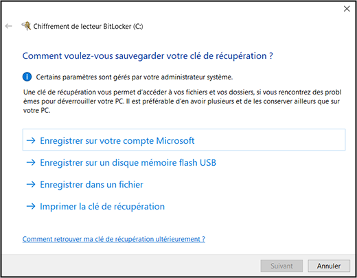 Ordinateurs HP - Utilisation de BitLocker et recherche de la clé de récupération (Windows 11, 10 ...