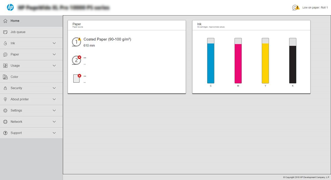 Embedded Web Server | HP® Support