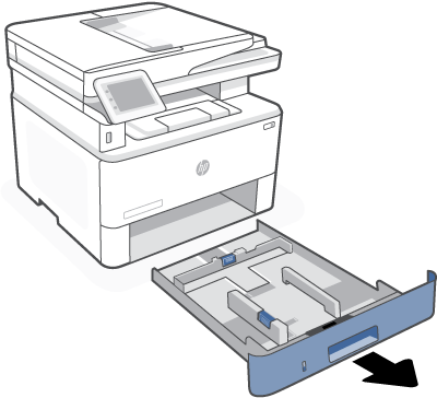 HP LaserJet Pro MFP 4101-4104 - Setting up the printer | HP® Customer Support