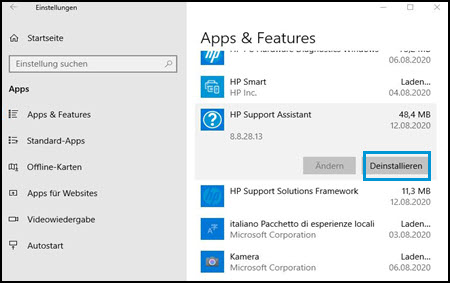 HP PCs – Verwenden von HP Support Assistant (Windows) | HP® Kundensupport