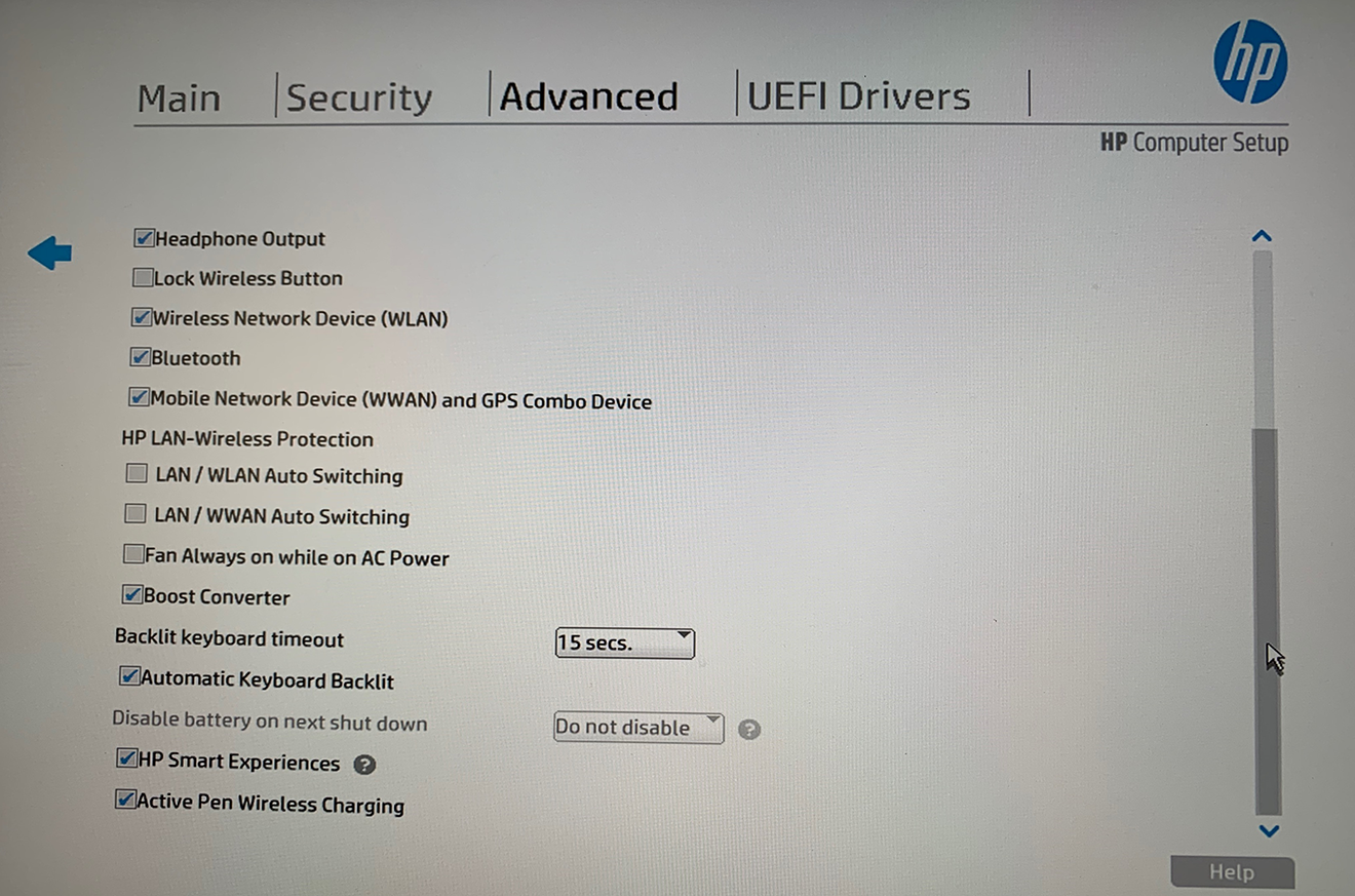 Ноутбук HP Elitefly Folio 13,5" G3 "2 в 1" - Использование HP Smart ...