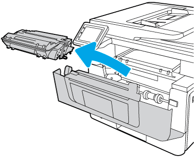 HP LaserJet Pro MFP 4101-4104 – Austauschen der Tonerpatrone | HP® Support