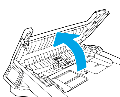 HP LaserJet Pro MFP 4101-4104 - 31.13 jam error in the document feeder ...