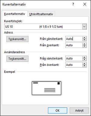 Skriva ut på kuvert med en HP-skrivare | HP® kundsupport