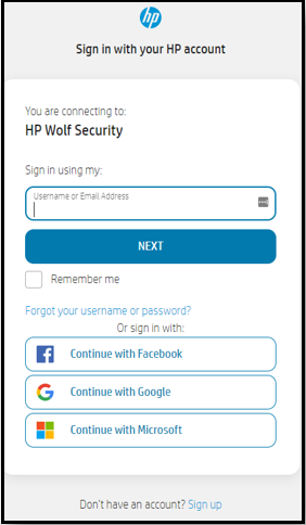 PC ธุรกิจจาก HP - การลงทะเบียนระบบ Cloud สําหรับ HP Wolf Pro Security ...