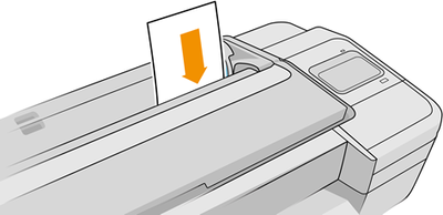 Load a single sheet | HP® Customer Support