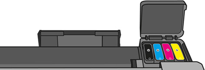 Handling ink cartridges and printhead- HP DesignJet T730/T830 MFP | HP ...