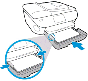 HP ENVY 7800 Printers - 'Out of Paper' displays, printer does not pick ...