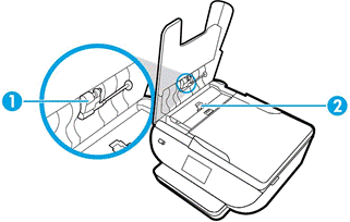 HP ENVY 7800 Printers - 'Out of Paper' displays, printer does not pick ...