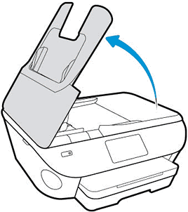 เครื่องพิมพ์ HP ENVY 7800 - ข้อความ 'กระดาษหมด' ปรากฏขึ้นและเครื่อง ...