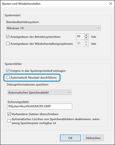 HP PCs – Der Computer startet unerwartet neu (Windows 10) | HP® Support