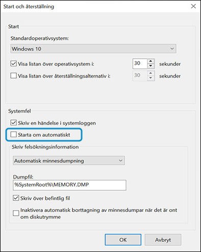 HP-datorer - Datorn startar om oväntat (Windows 10) | HP® Support