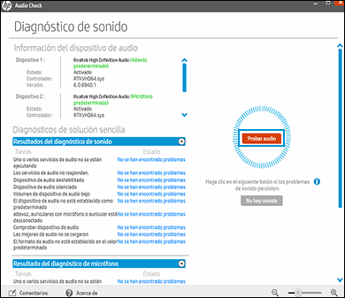 PC HP - No hay sonido en los altavoces | Soporte HP®