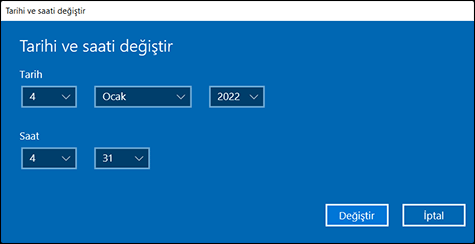 HP Bilgisayarlar - Saat ve tarih ayarlama, saat geri kalıyor, saat ve ...