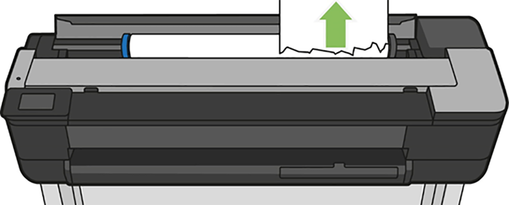 Paper Jam - HP DesignJet T730/T830 MFP | HP® Support
