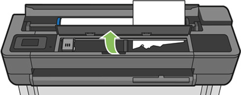 Paper Jam - HP DesignJet T730/T830 MFP | HP® Support
