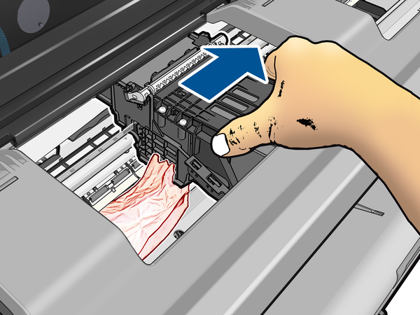 Roll has jammed | Suporte HP®