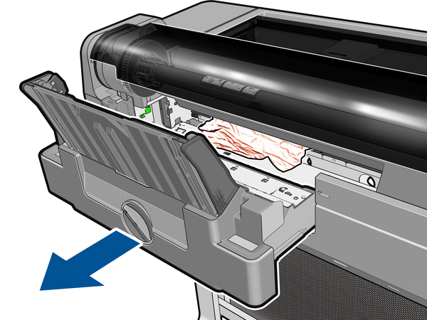 Multi-sheet tray has jammed | HP® 支援