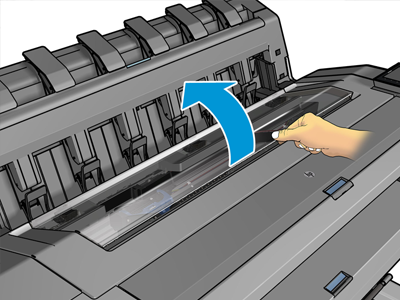 Paper Jam - HP DesignJet T1600 Printer | HP® Support