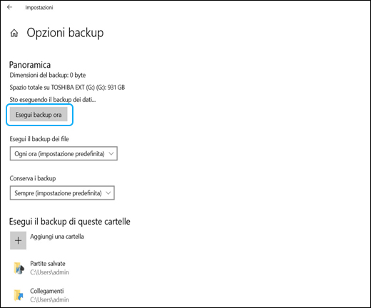 PC HP - Backup dei file (Windows 11, 10) | undefined