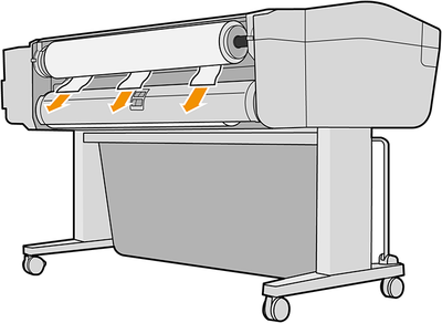 Paper Jam - HP DesignJet T1700 Series | HP® Support