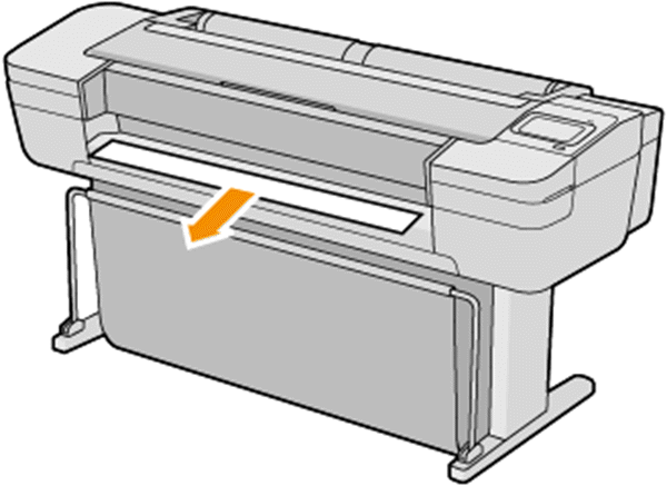 Paper Jam - HP DesignJet T1700 Series | HP® Support