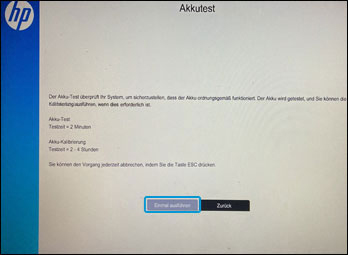 HP Notebook-PCs – Fehler 601 oder 60X wird auf einem schwarzen ...