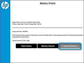 Notebooks HP - Aparece un error de 601 o 60X en una pantalla negra ...