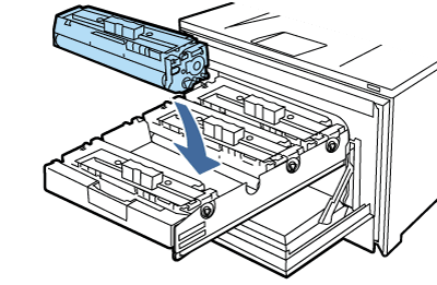 HP Color LaserJet Pro MFP 4301, 4302, 4303 – Austauschen der ...