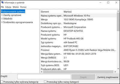 Komputery przenośne HP - Znajdowanie specyfikacji produktu, gdy są ...