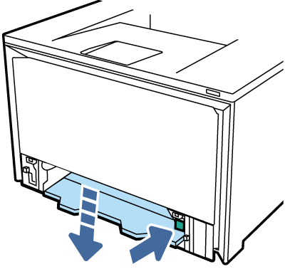 HP Color LaserJet Pro 4201, 4202, 4203, MFP 4301, 4302, 4303 - 13.02 jam error tray 1 | HP® Support