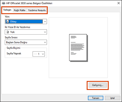 HP yazdırma ayarları Kılavuzu (Windows, Mac) | HP® Müşteri Desteği
