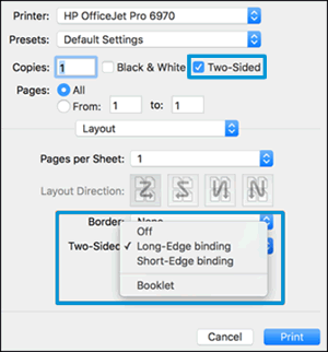 Print on both sides of the paper with an HP printer | HP® Customer Support