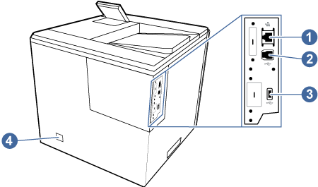 HP Color LaserJet Enterprise 5700, 6700, 6701 X55745 – Druckeransichten ...